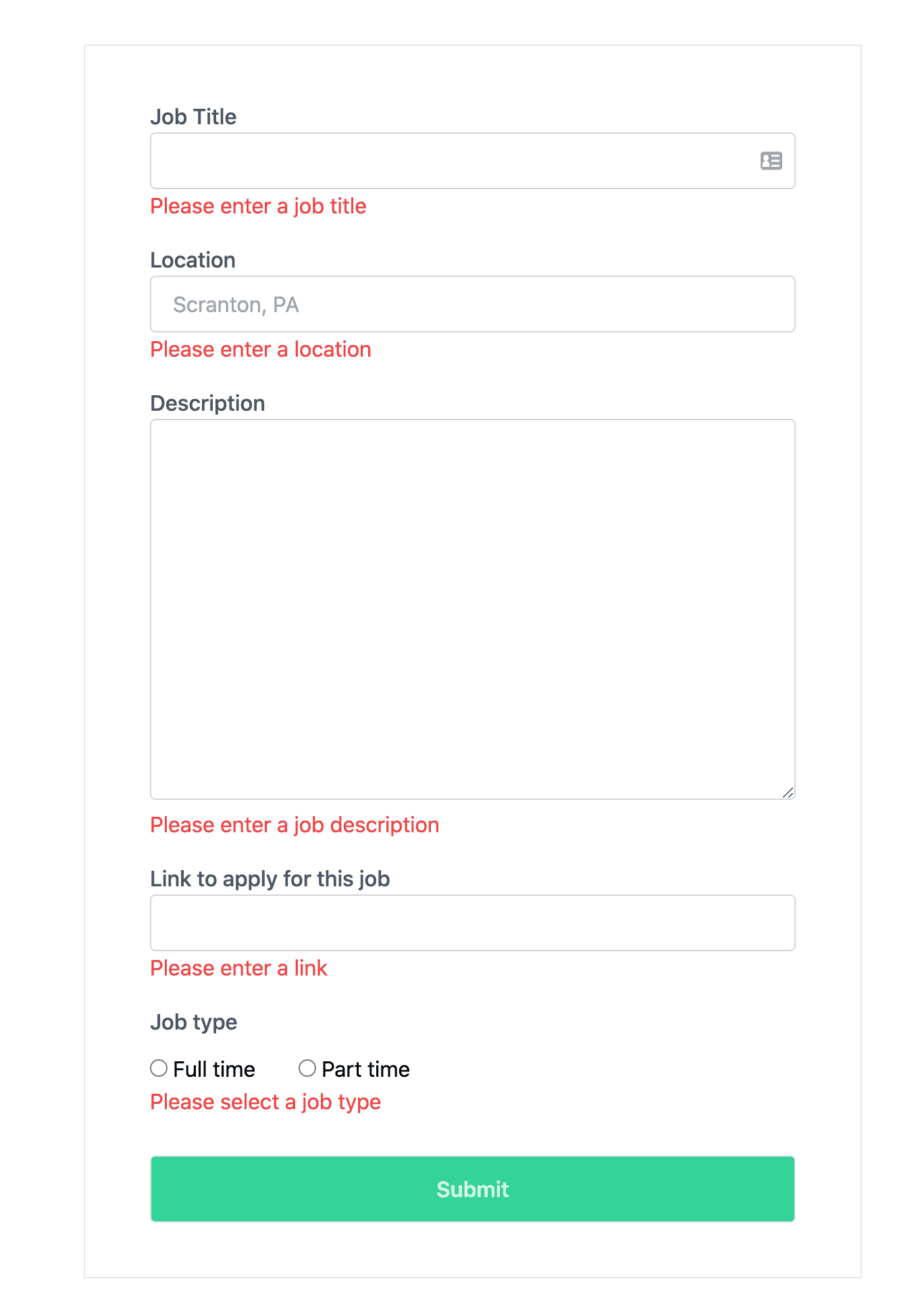 Styling A Simple React Hook Form Using Tailwind Css Twilio React And Nextjs Tutorials