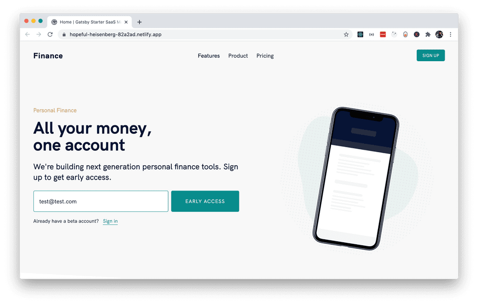 Collect Leads On Your Gatsby Site Using Netlify Forms Twilio React And Nextjs Tutorials